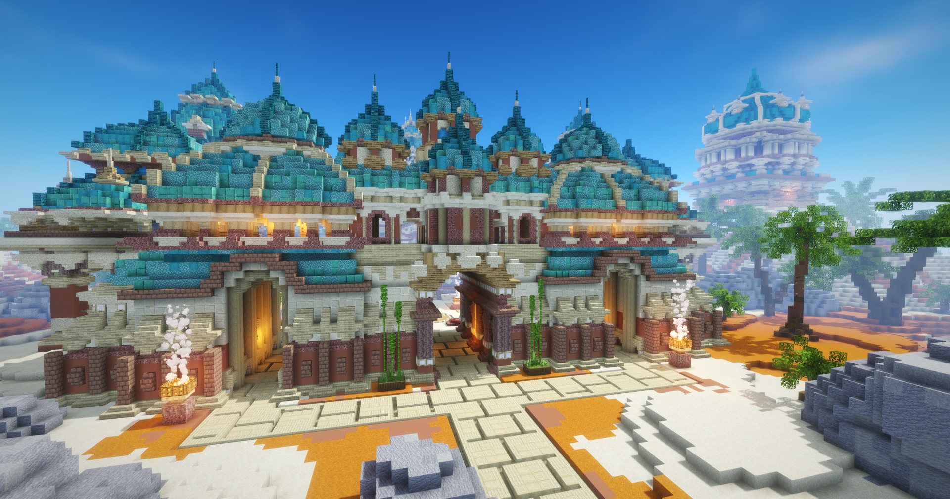 Desert Temple | Chunkfactory